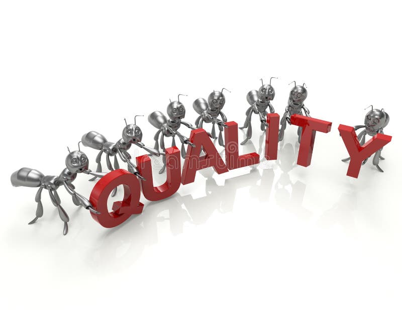 Quality control team stock illustration. Illustration of planning ...