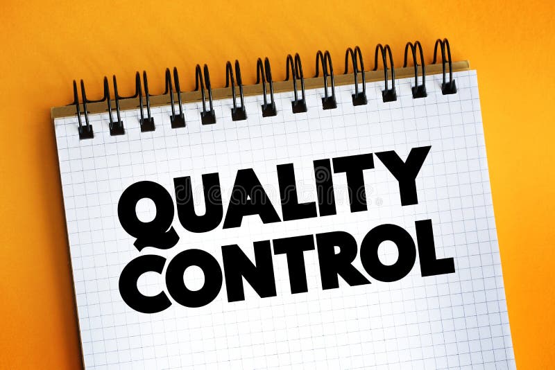 QC Quality Control - Process by Which Entities Review the Quality of ...