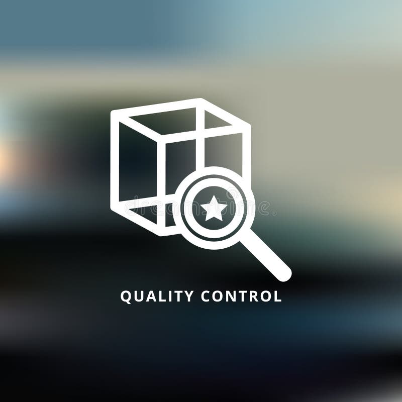 Quality Control. Vector Illustration Decorative Design Stock Vector ...