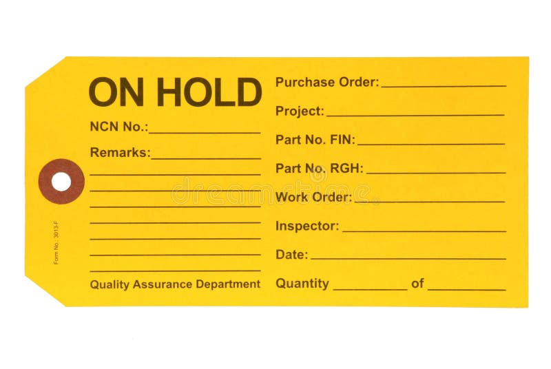 Quality Department stock photo. Image of ticket, assembled - 3059804