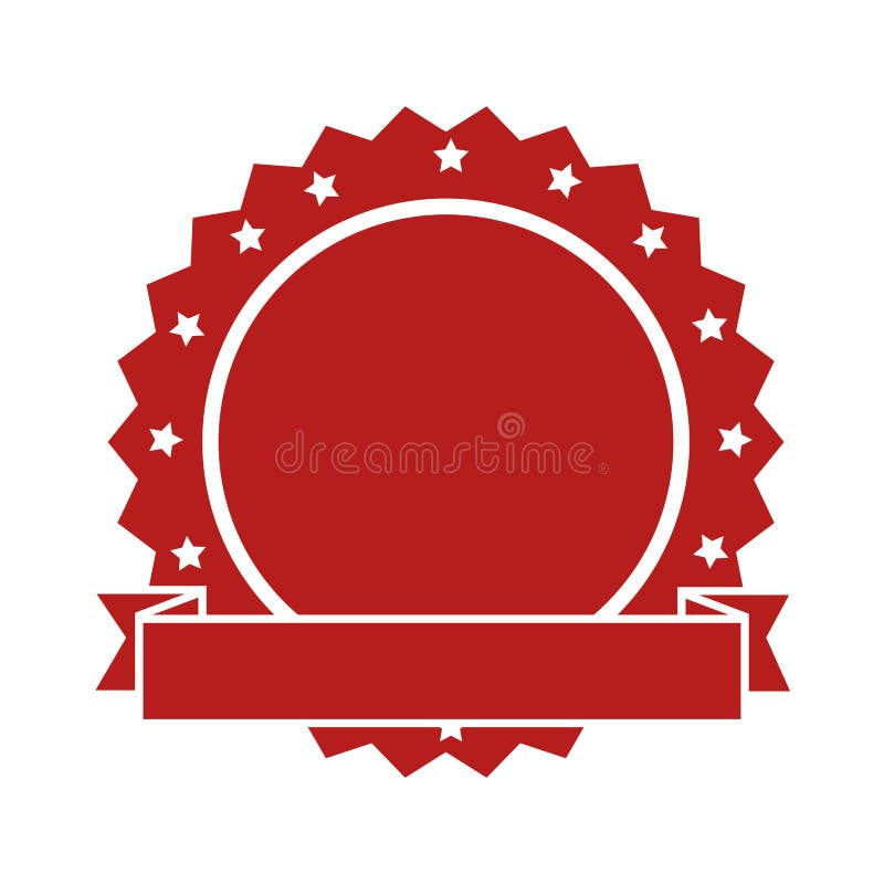 Quality Emblem Isolated Icon Stock Illustration - Illustration of ...