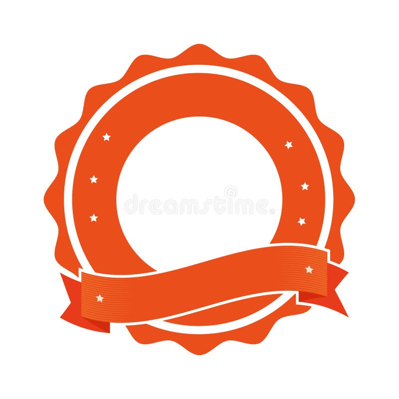 Quality Emblem Isolated Icon Stock Illustration - Illustration of ...