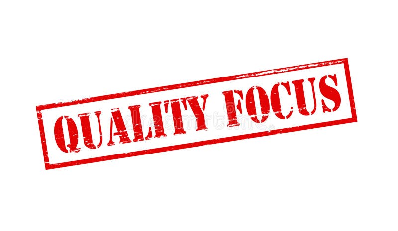 Quality focus stock illustration. Illustration of grade - 109003223