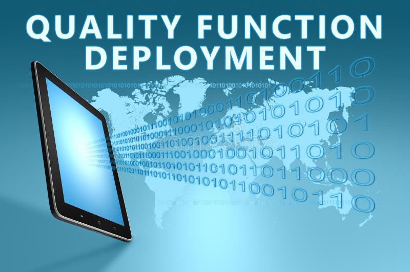 Quality Function Deployment Stock Illustration - Illustration of ...