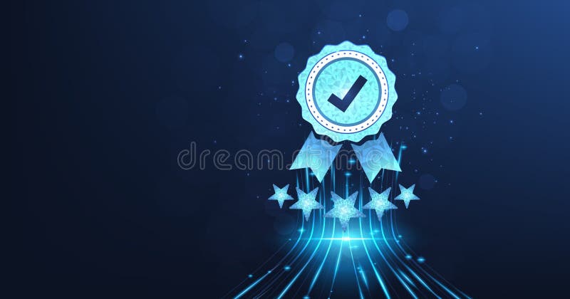 Quality Guarantee Mark Concept Stock Illustration - Illustration of ...