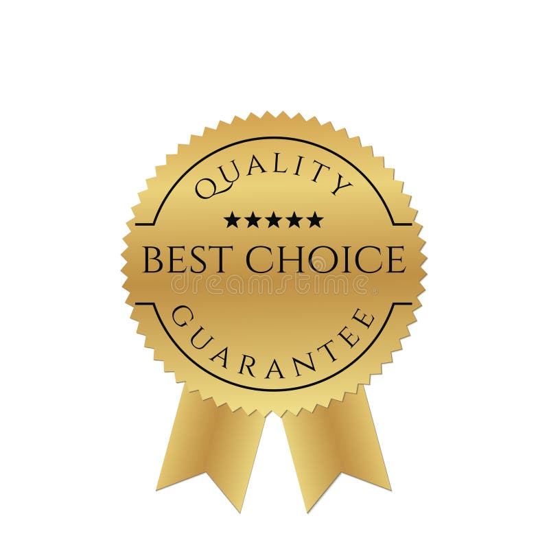 Quality guarantee mark stock vector. Illustration of approval - 274587922