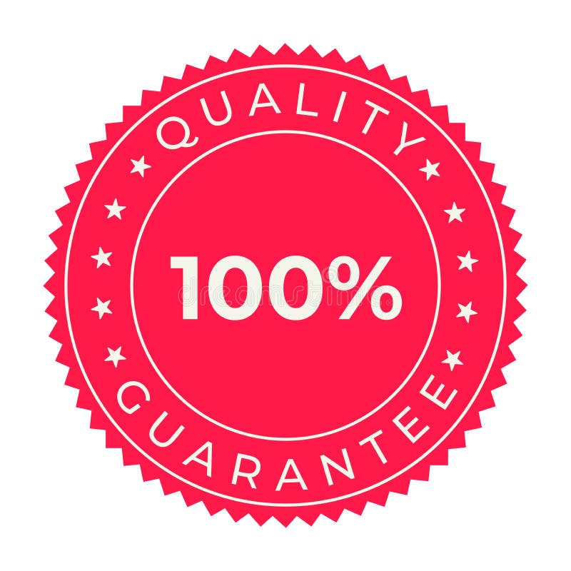 Quality guarantee mark stock illustration. Illustration of business ...