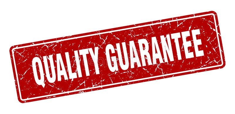 Quality guarantee stock vector. Illustration of sticker - 160545842