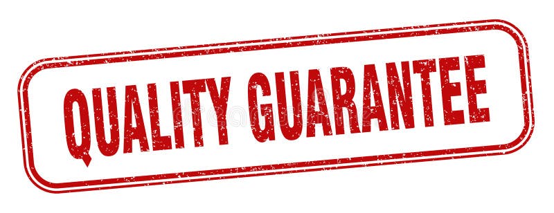 Quality Guarantee Stamp. Quality Guarantee Square Grunge Sign Stock ...