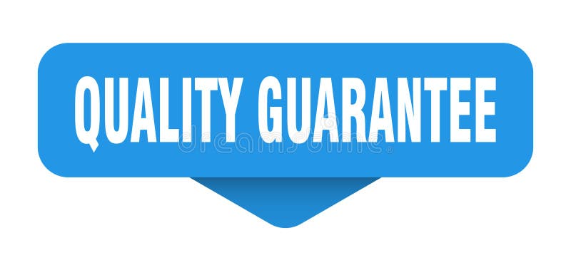Quality guarantee stock vector. Illustration of sticker - 160545842