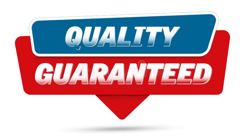 Quality Guaranteed Sign Banner Stock Vector - Illustration of ...