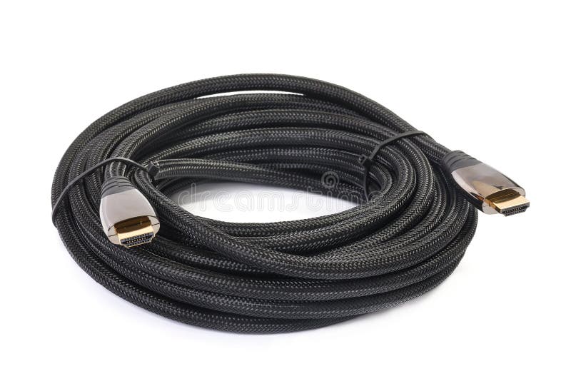 HDMI Display Cable stock image. Image of accessory, interconnect ...