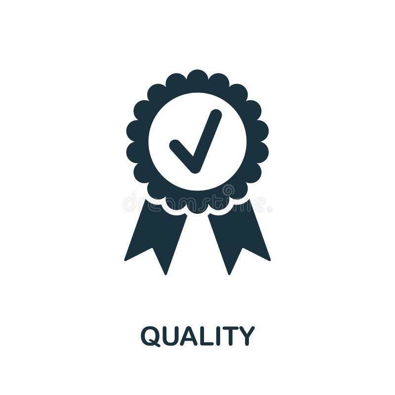 Quality Icon. Simple Element from Audit Collection Stock Illustration ...