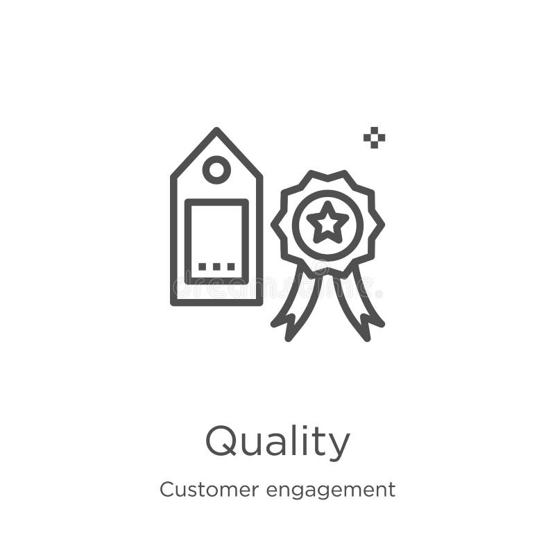 Quality Icon Vector from Agile Collection. Thin Line Quality Outline ...