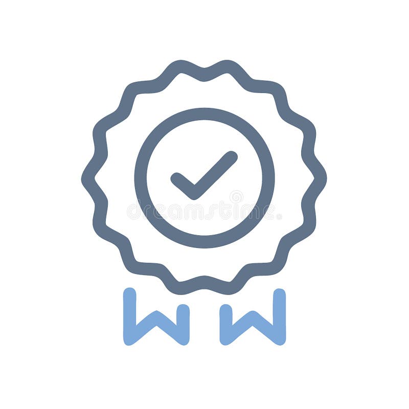 Quality icon vector stock illustration. Illustration of professional - 381387918