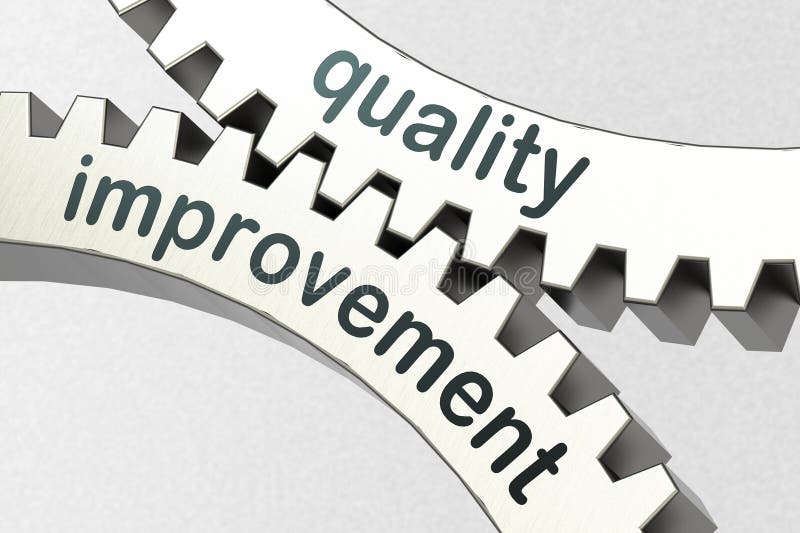 Quality Improvement Concept on the Metal Gear Stock Illustration ...