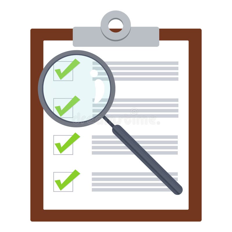 Quality Control Inspection Test Pass Check Mark Illustration Graphic ...