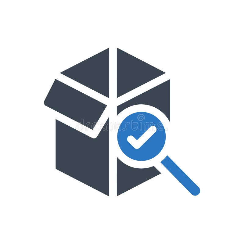 Quality Inspection Icon stock vector. Illustration of inspection ...