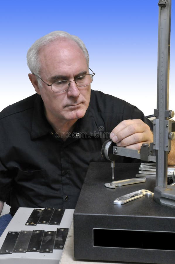 Quality Inspector at work stock photo. Image of force - 18915152