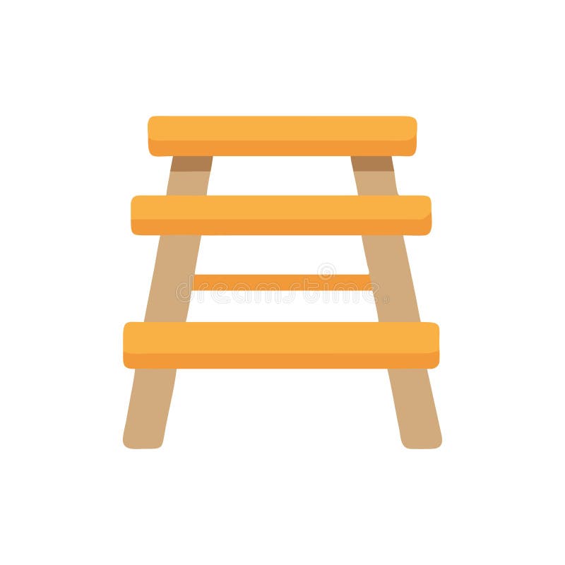 Quality Ladder Plank for Construction Use Stock Vector - Illustration ...