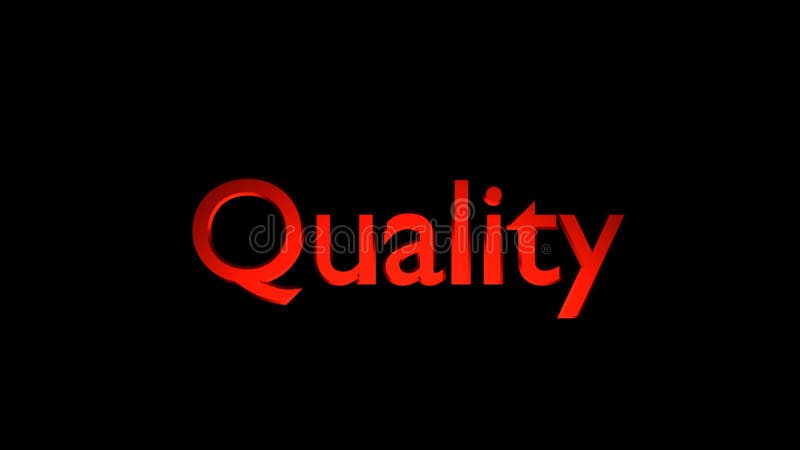 Quality Management System Business and Industrial Technology Concept ...