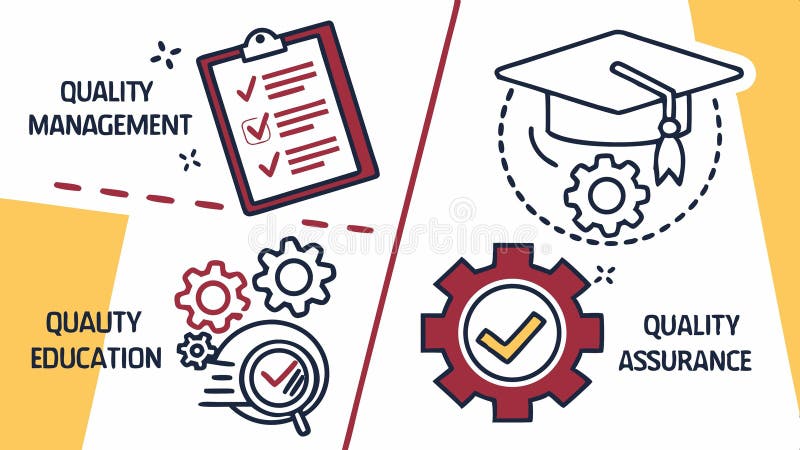 Quality Management Flowchart, Business Process and Strategy Vector ...