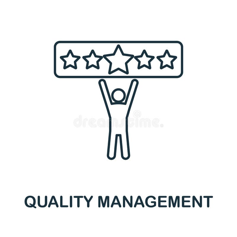 Quality Management Icon Set. Four Elements in Diferent Styles from ...