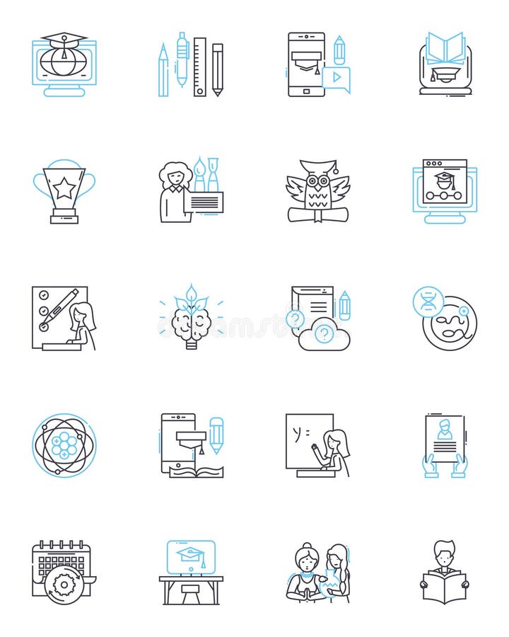 Quality Management Linear Icons Set. Efficiency, Reliability ... Quality Management Linear Icons Set. Efficiency, Reliability ...