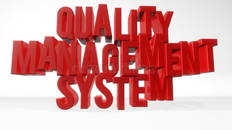 Quality management system stock illustration. Illustration of success ...