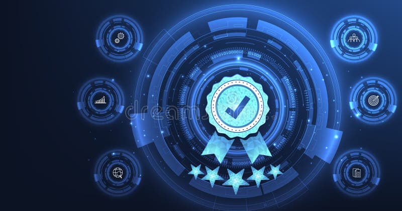 Quality Management and Validation Process Concept Stock Vector ...