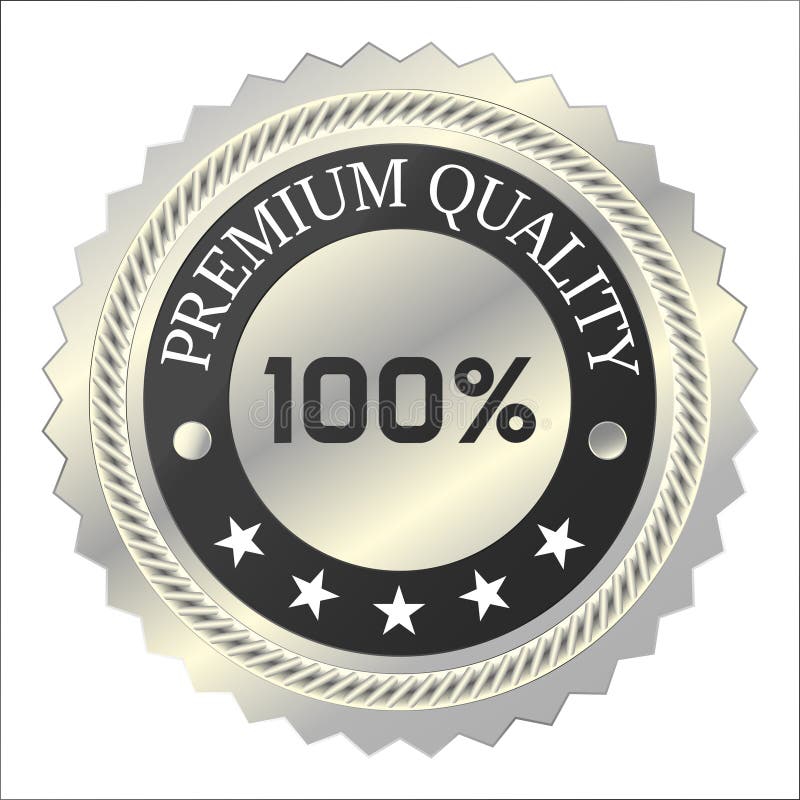 Quality mark label. stock vector. Illustration of symbol - 270188753