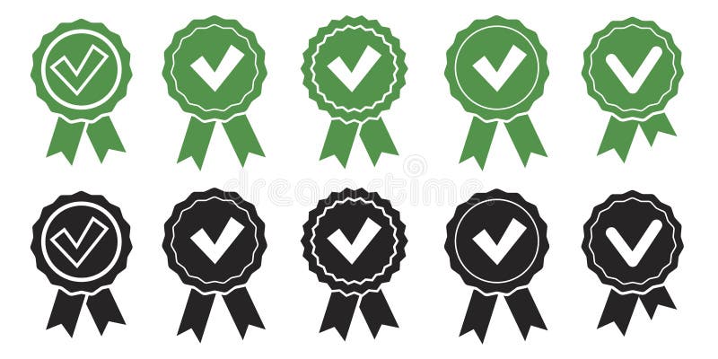 Quality Mark Medal. Premium Product Symbol. Certification Mark. Medal ...