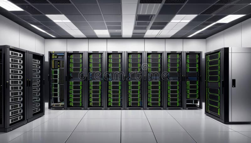 Quality Modern Server Centers Simple Resolution Center Datum Creative ...