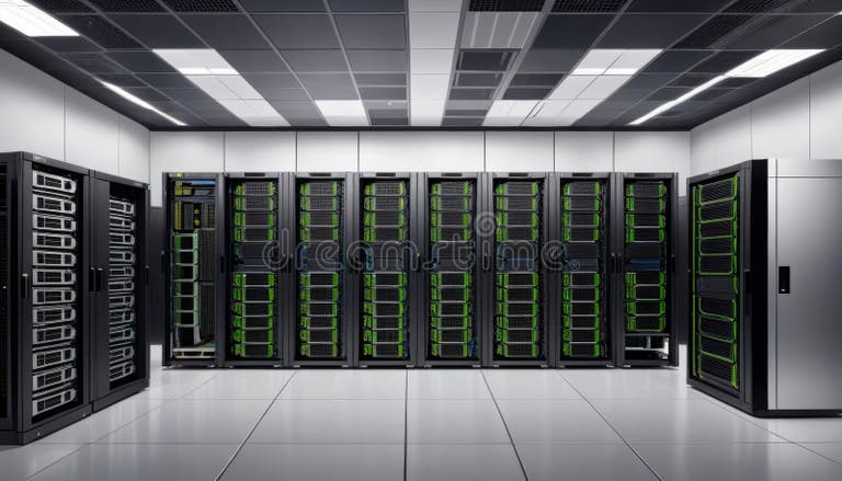 Quality Modern Server Centers Simple Resolution Center Datum Creative ...