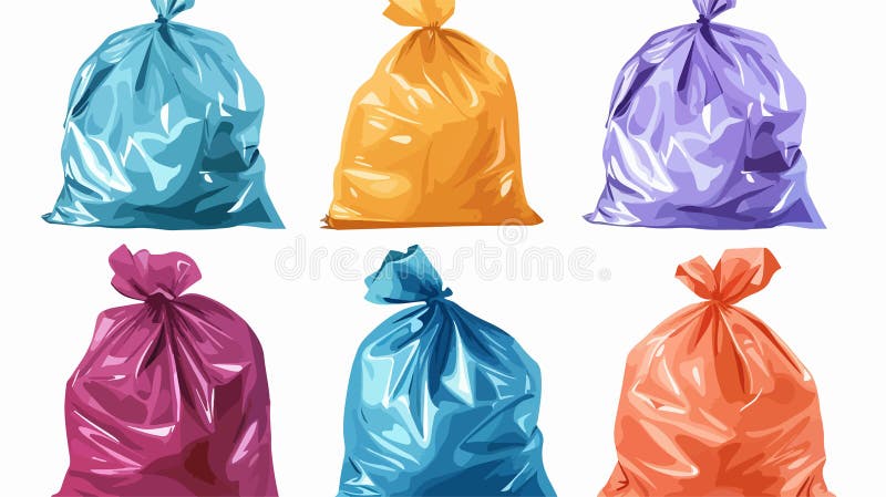 Quality Plastic Garbage Bags for Efficient Waste Management Stock ...