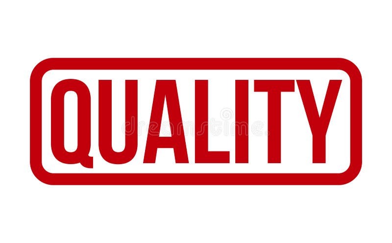 QUALITY Rubber Stamp. Red QUALITY Rubber Grunge Stamp Seal Vector ...