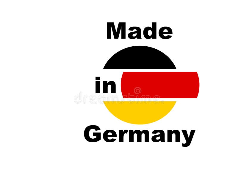 Quality Seal Made in Germany Stock Vector - Illustration of trademark ...