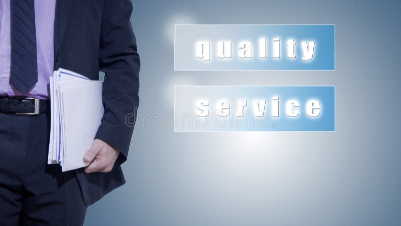 Quality and sales stock image. Image of management, puzzle - 6512265