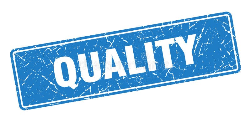 Quality Sign. Quality Grunge Stamp Stock Vector - Illustration of ...