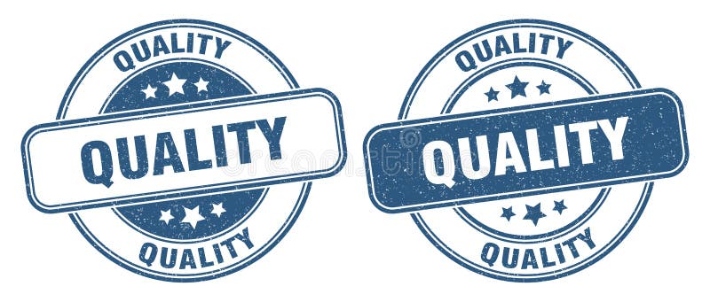 Quality Stamp. Quality Label. Round Grunge Sign Stock Vector ...