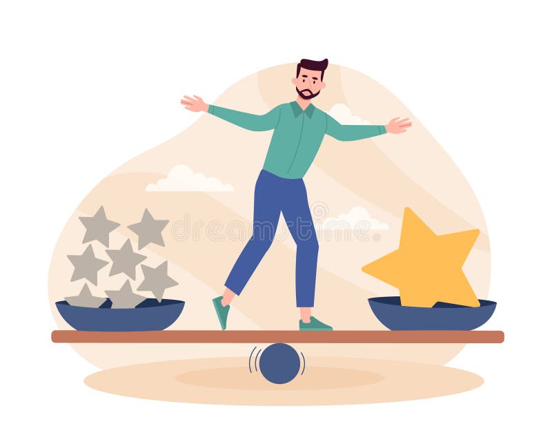 Quality vs quantity stock vector. Illustration of good - 242762654