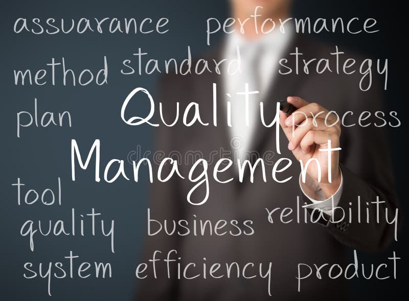Quality management stock image. Image of background, certification ...