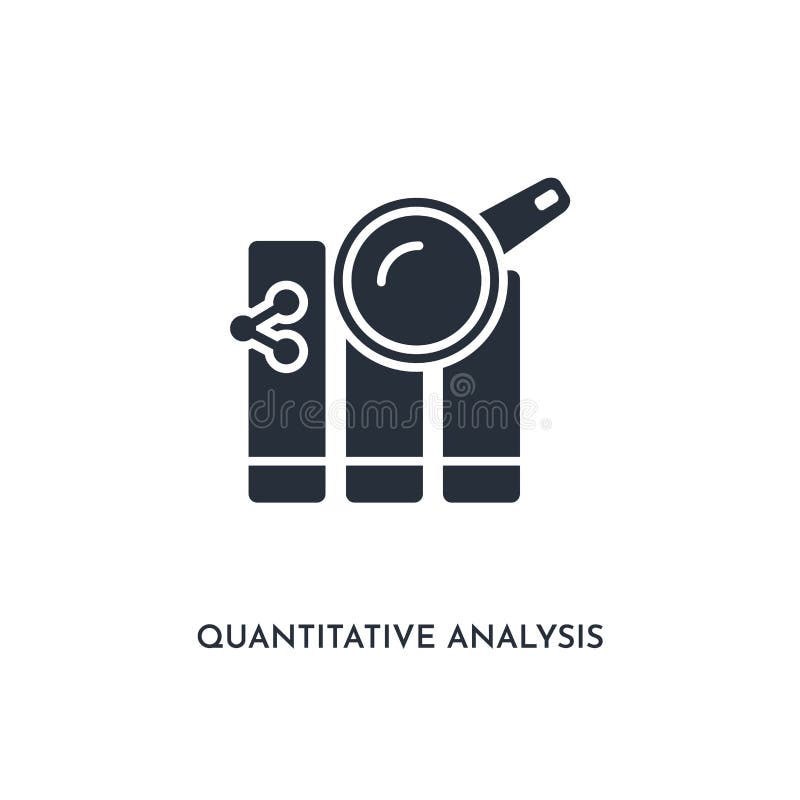 Quantitative Analysis Outline Icon. Simple Linear Element Illustration ...