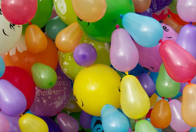 Colored air balls stock image. Image of painted, inflated - 30224565