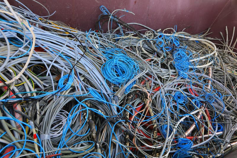 Quantity of Used Electrical Wires in the Recycling Container for the ...