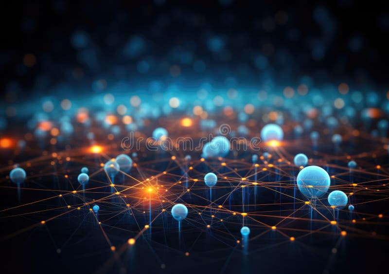 Quantum Abstract Technology Background Hardware Quantum Form Future ...