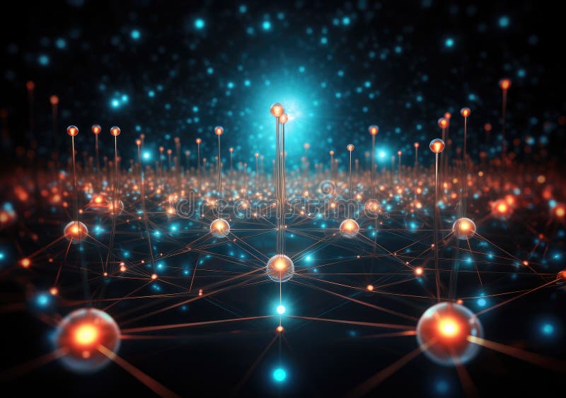 Quantum Abstract Technology Background Hardware Quantum Form Future ...