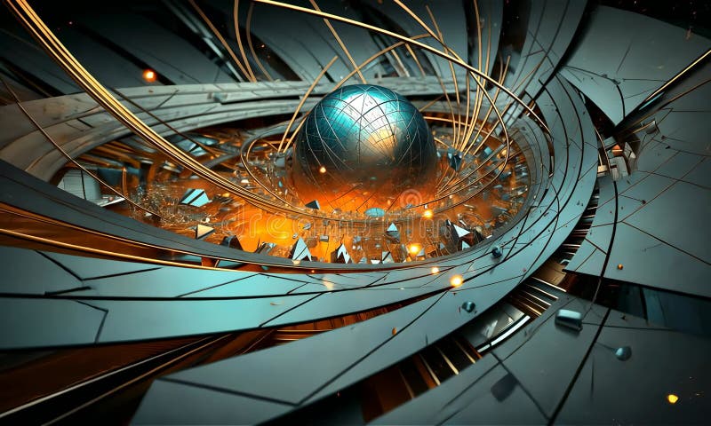 Quantum Chip, Part of Quantum Computer. How Quantum Technology May Look ...