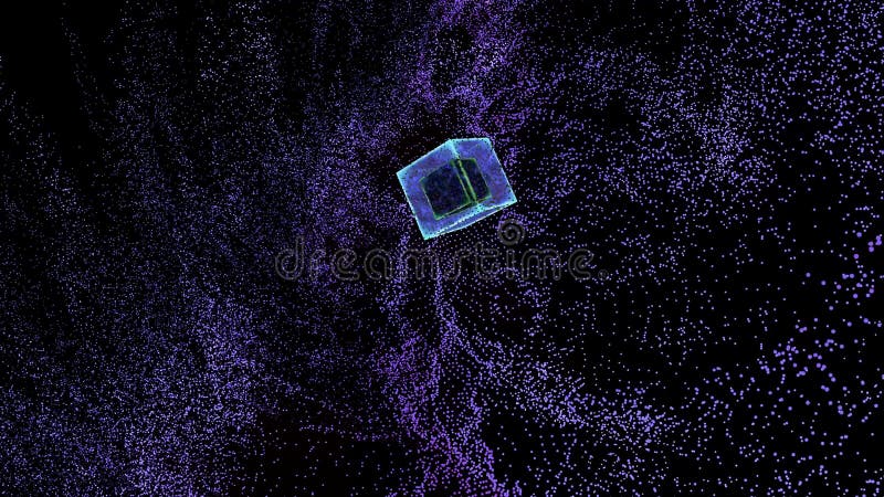 Quantum Computer Technology Concept Stock Video - Video of connect ...