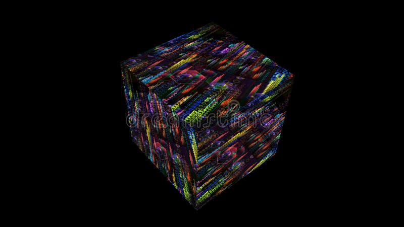 Quantum Computer Core Abstract Futuristic Technology Digital Layer ...